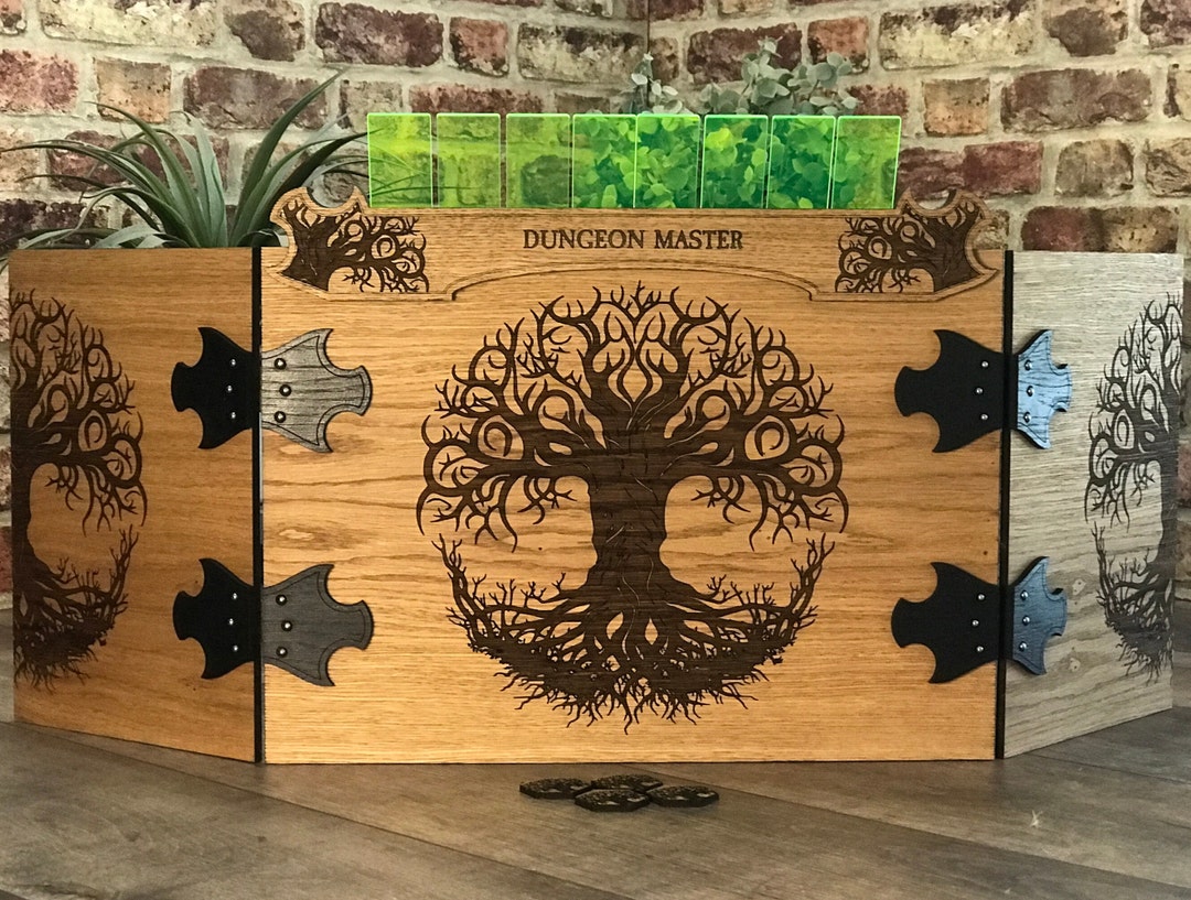 Tree of Life Dungeon Master Screen | Yggdrasil DM Screen With ...
