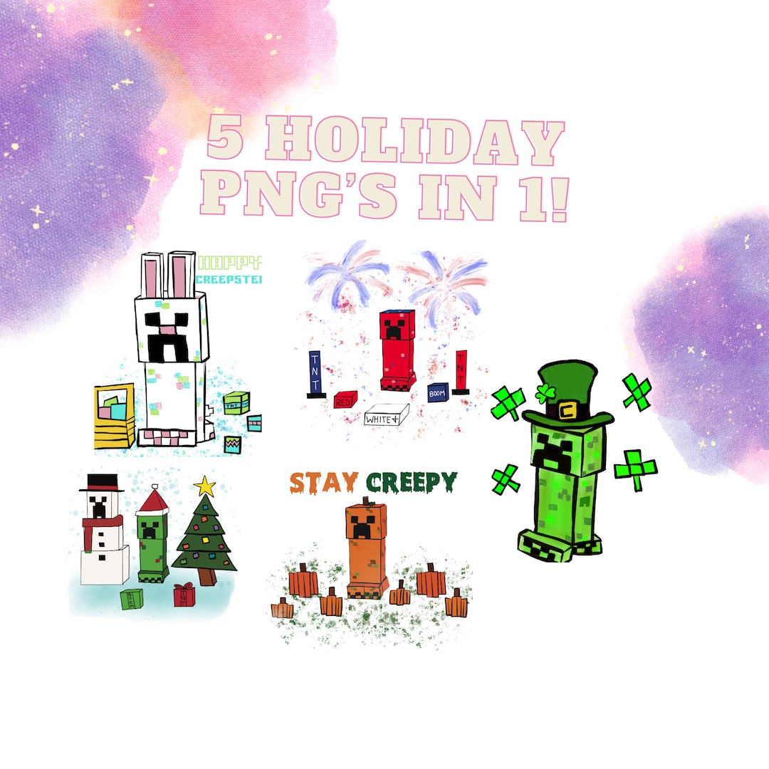 Minecraft Inspired Halloween - Etsy