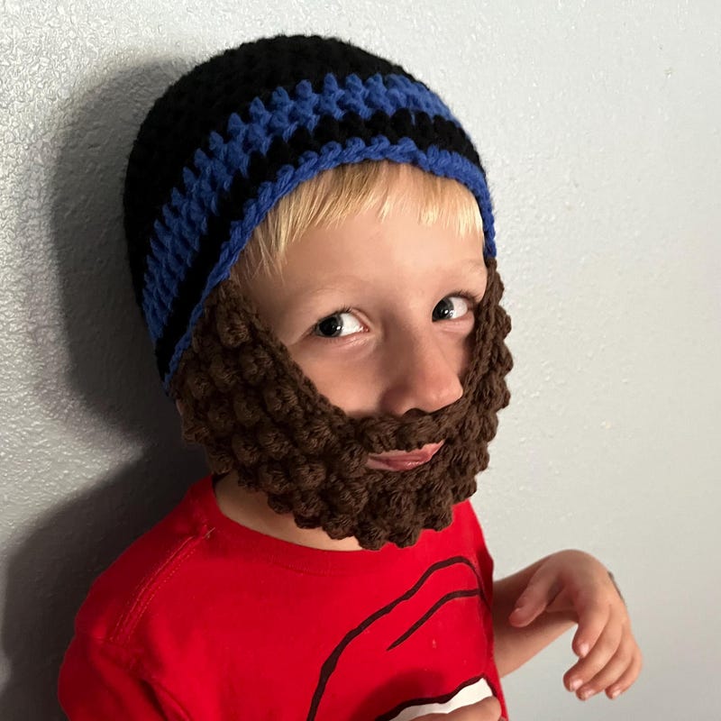Long Beard and Hat - Etsy