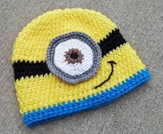 Minion Character Hat | Etsy