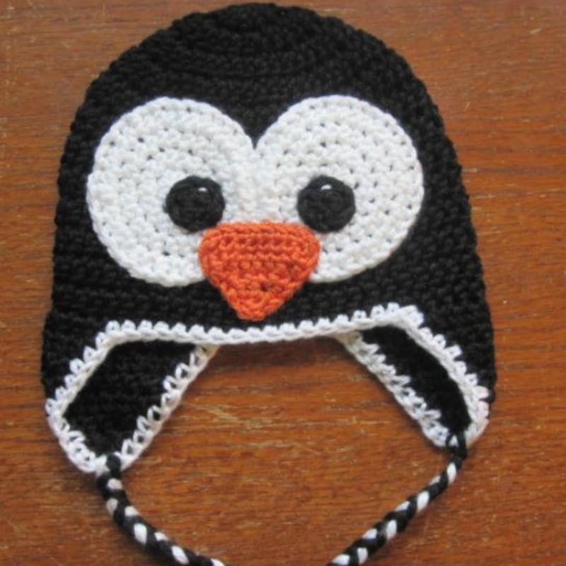 Penguin Hat - Etsy