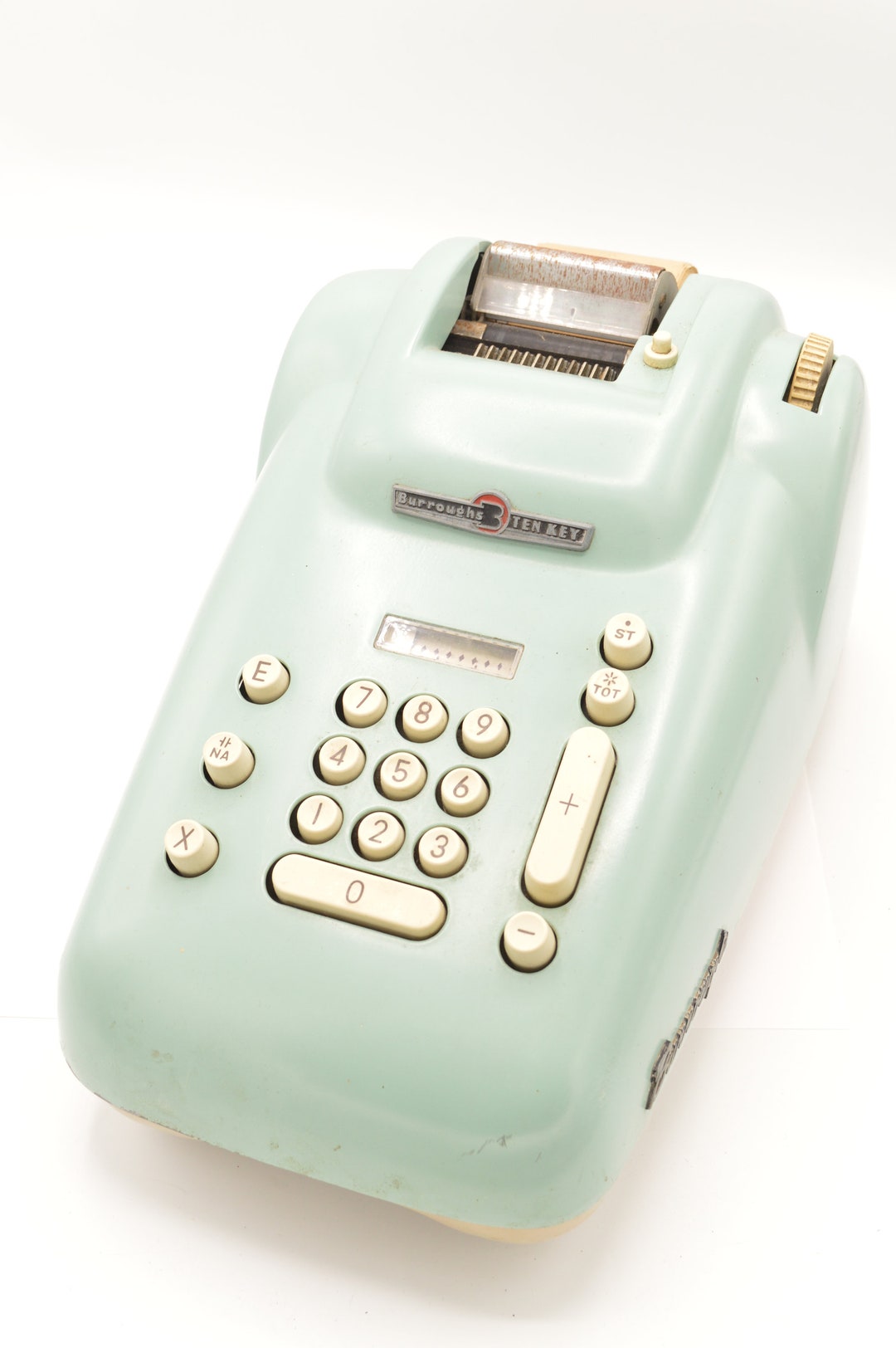 Old Vintage Burroughs Ten Key Calculator - Etsy