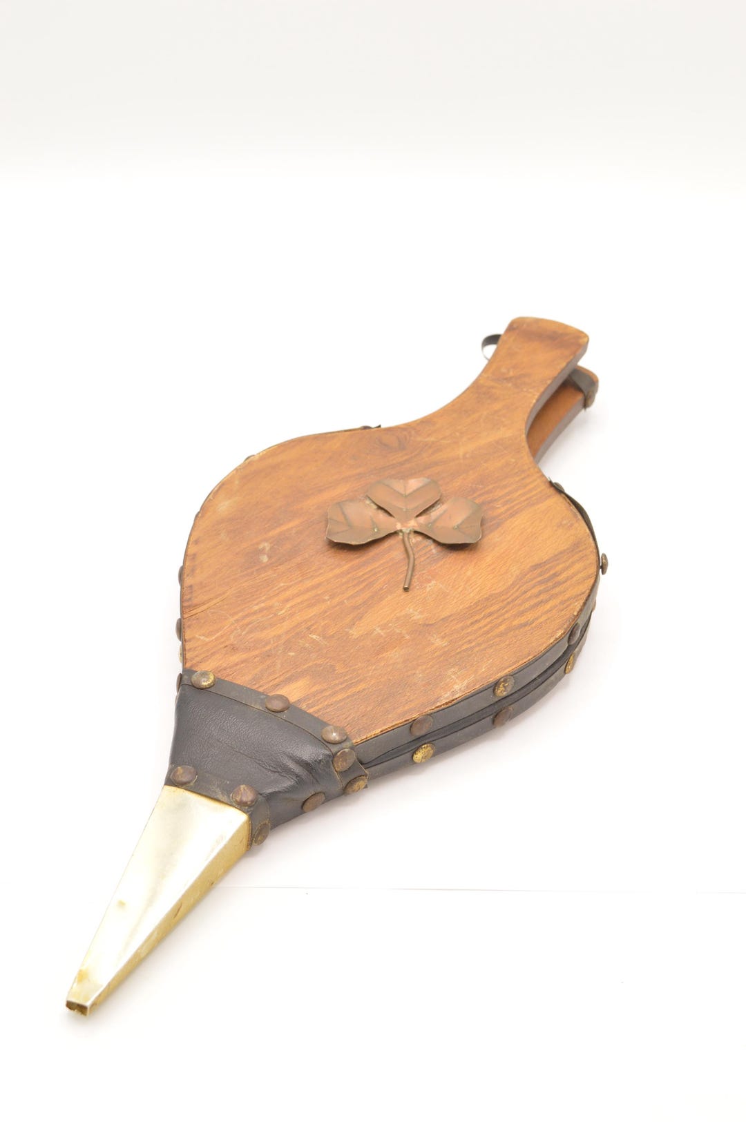 Wooden Bellows for Fireplace Vintage Decoration Clover Pattern - Etsy ...