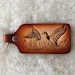 Handmade Leather Duck Key Tag - Etsy