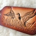 Handmade Leather Duck Key Tag - Etsy