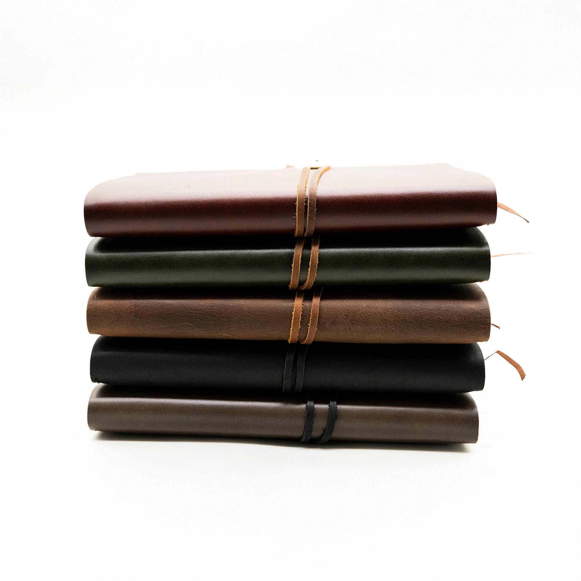 Handmade Leather Refillable Journal - Etsy