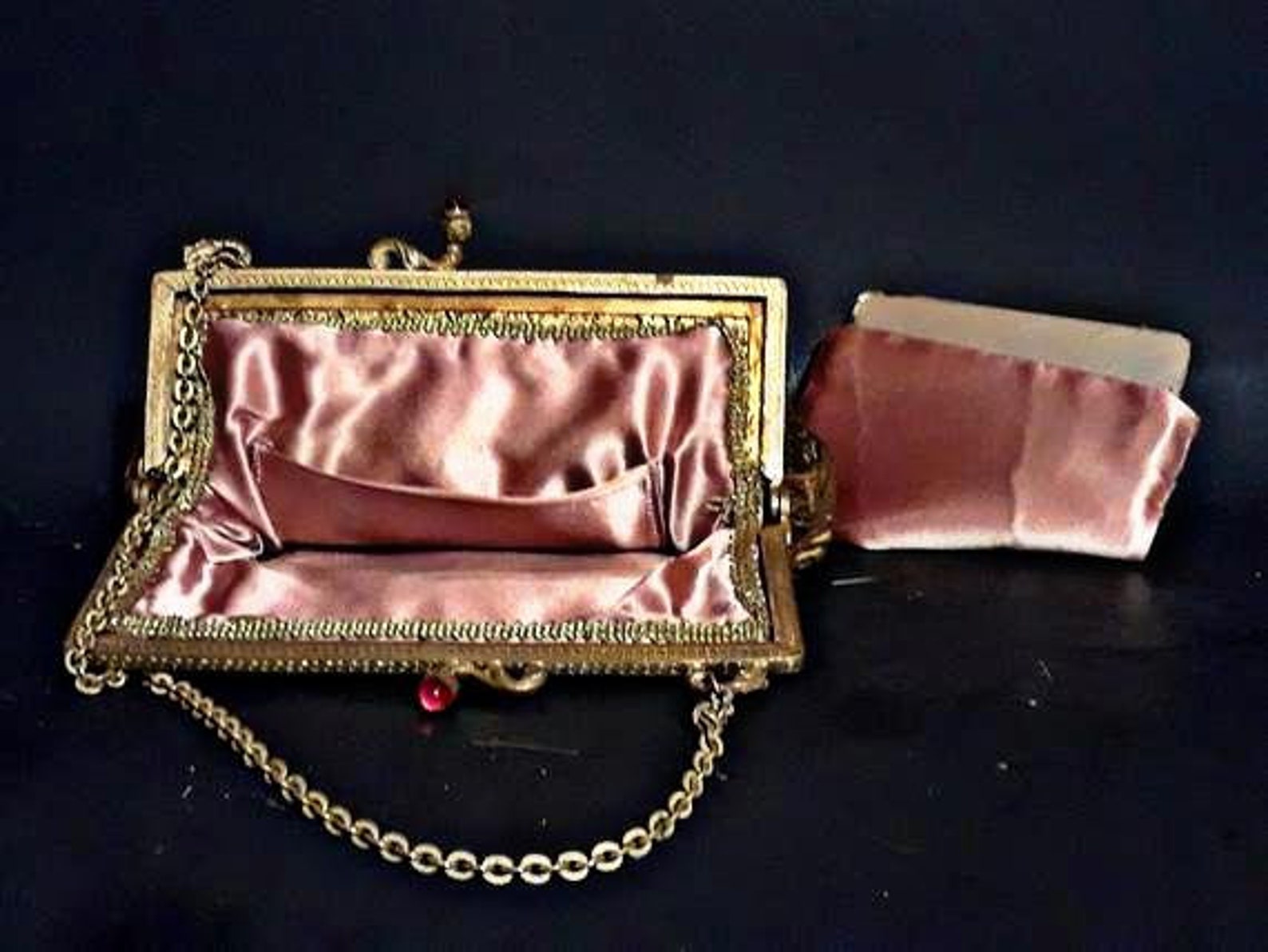 Antique Jeweled Frame Purse Art Deco 1920s Jewels Chinese - Etsy