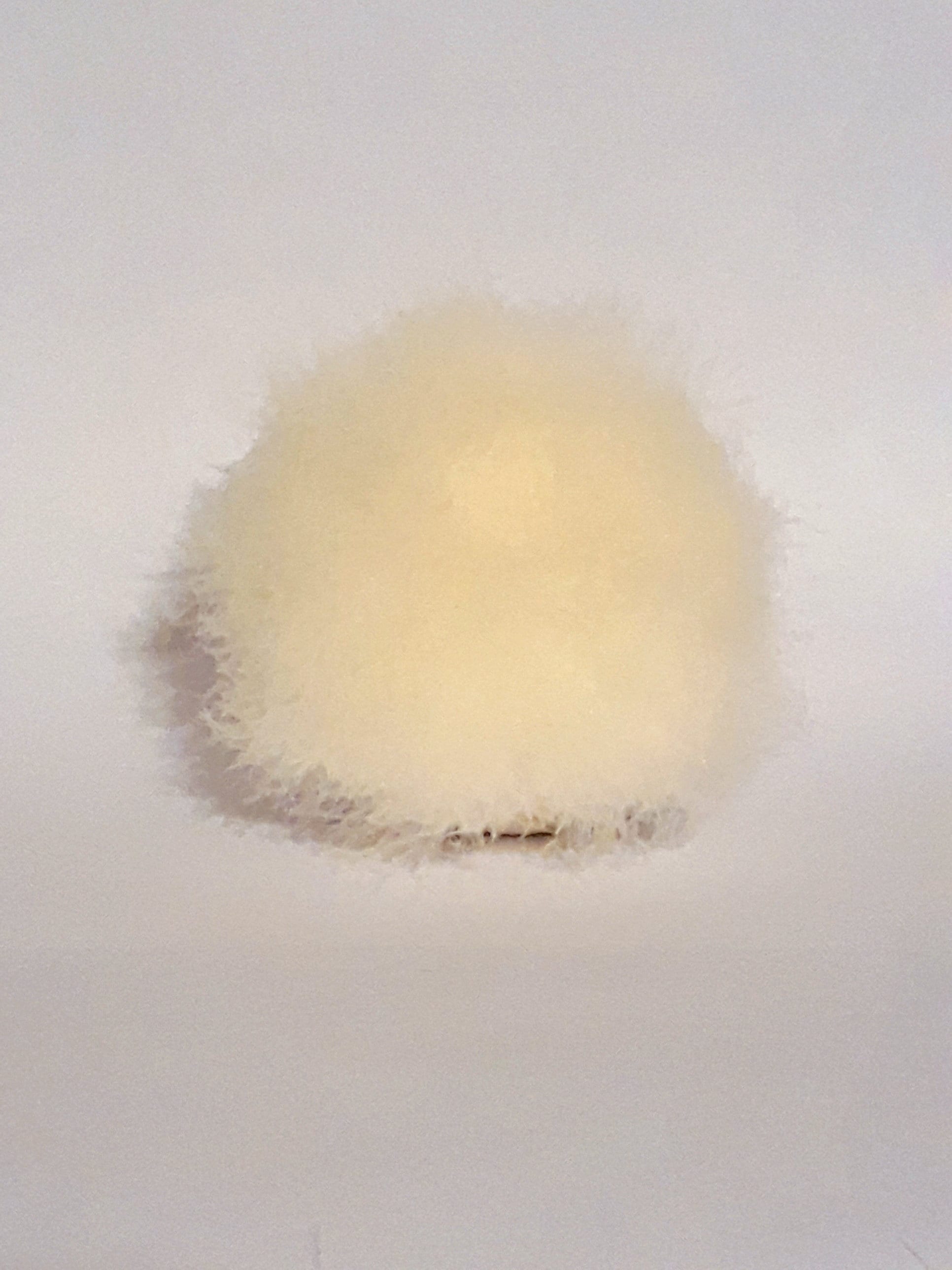 Antique Victorian Powder Puff Swansdown Feather 3" White Silk Cygne ...