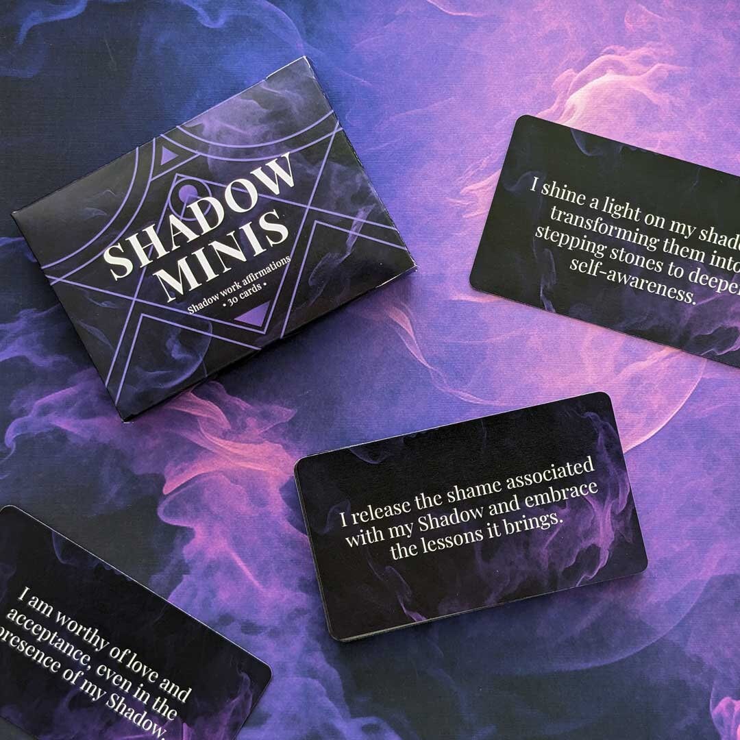 Shadow Minis | Shadow Work Affirmations and Motivation - Etsy
