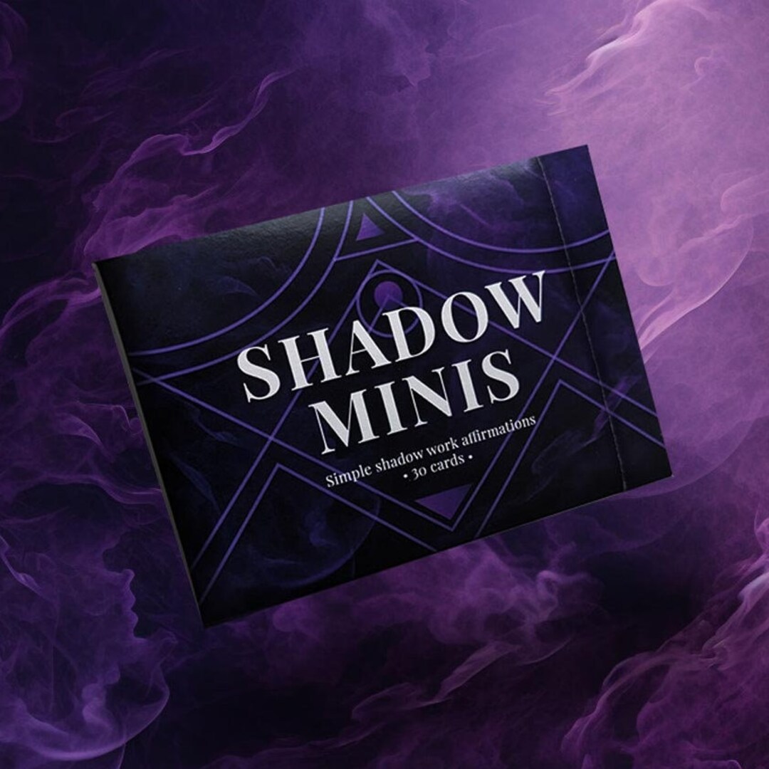 Shadow Minis | Shadow Work Affirmations and Motivation - Etsy