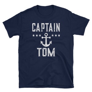 Vintage Captain Tom Shirt / Lake Tee / Boating Tshirt / Cruise Shirt ...