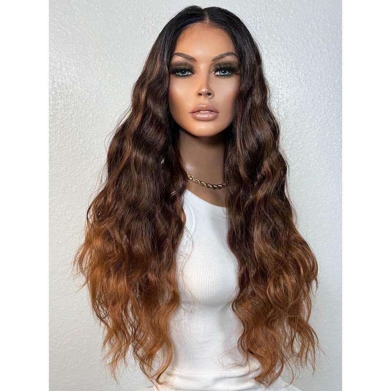 Two Tone Wig - Etsy