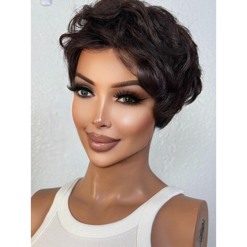 Pixie Wig - Etsy