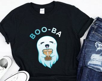 Scary Boba Tea Shirt - Etsy