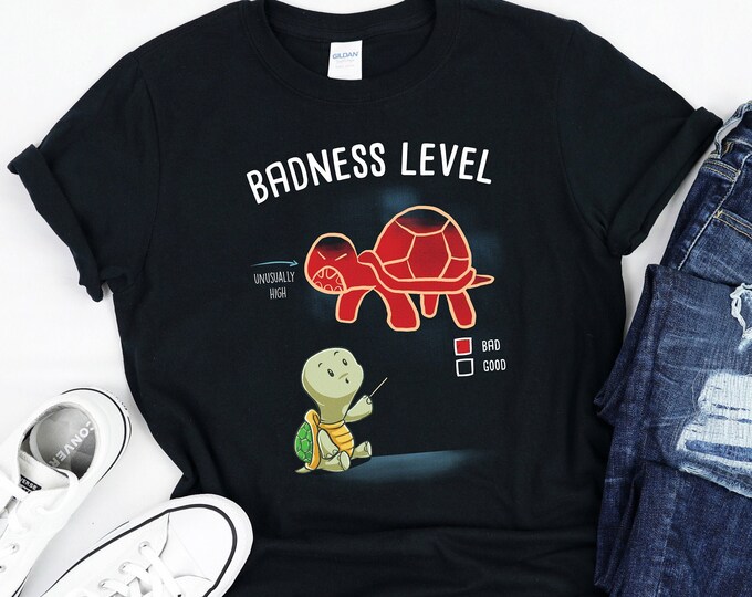 Warning Badness Level Unusually High Diagram Chart Funny Turtle Bad ...