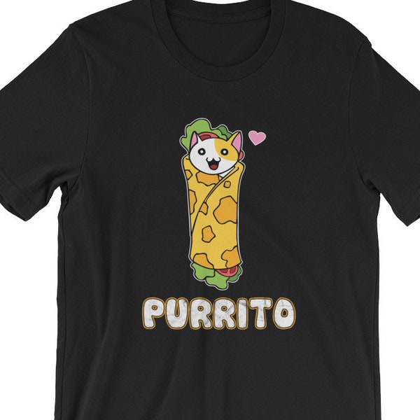 Purrito Shirt - Etsy