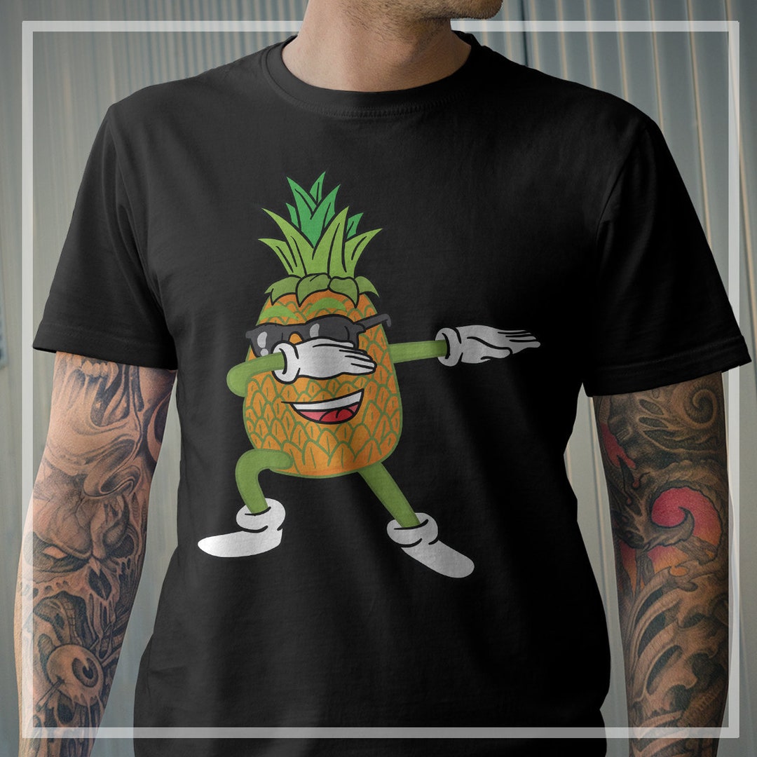 Dabbing Pineapple Dab Dance Fruit Vegetarian Vegan Fruits Hawaii ...