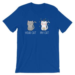 Unicorn Cat UNISEX T-shirt Your Cat My Cat Magic Caticorn Shirt - Etsy