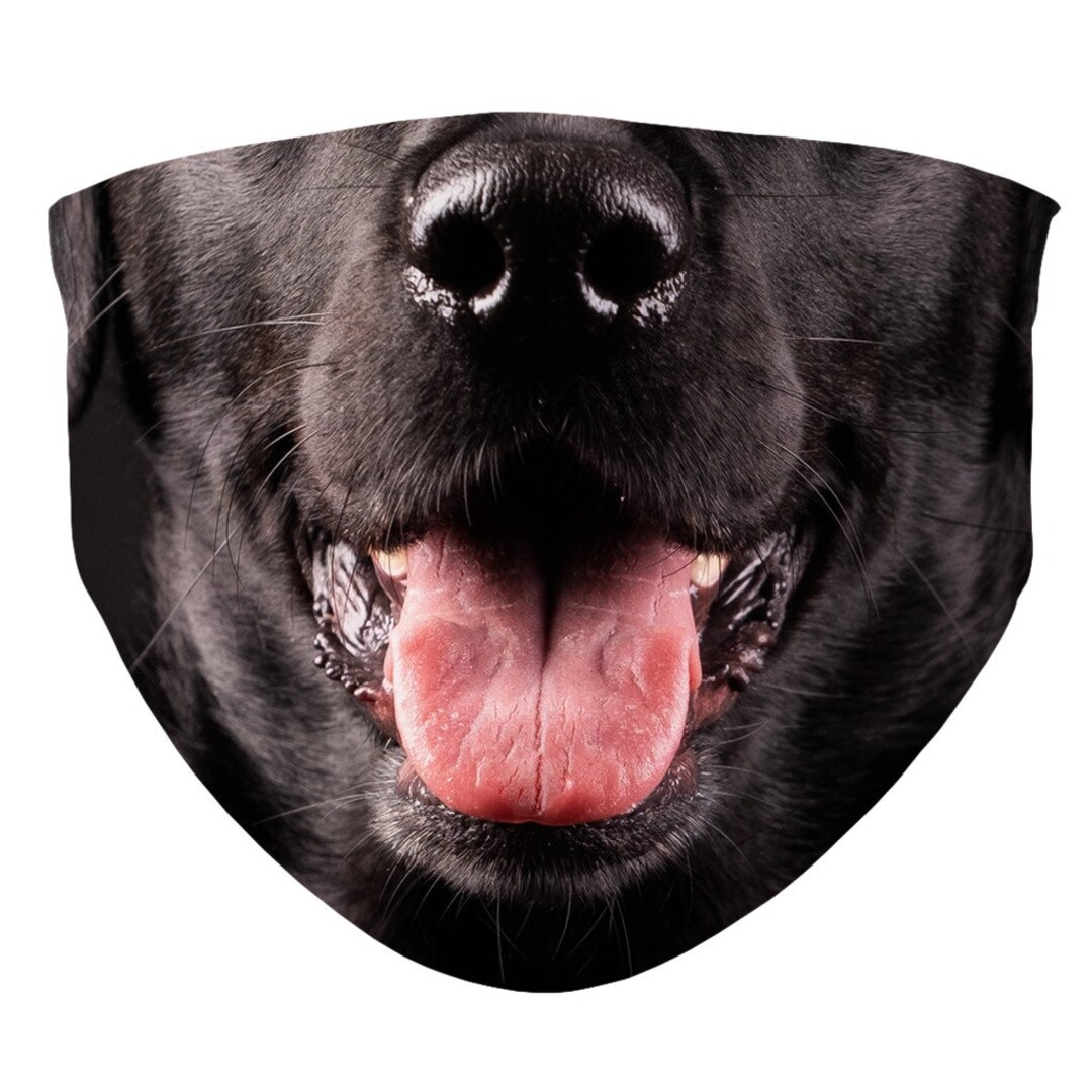 Labrador Face Mask Labrador Retriever Dogs Dog Lover Sublimation Face ...