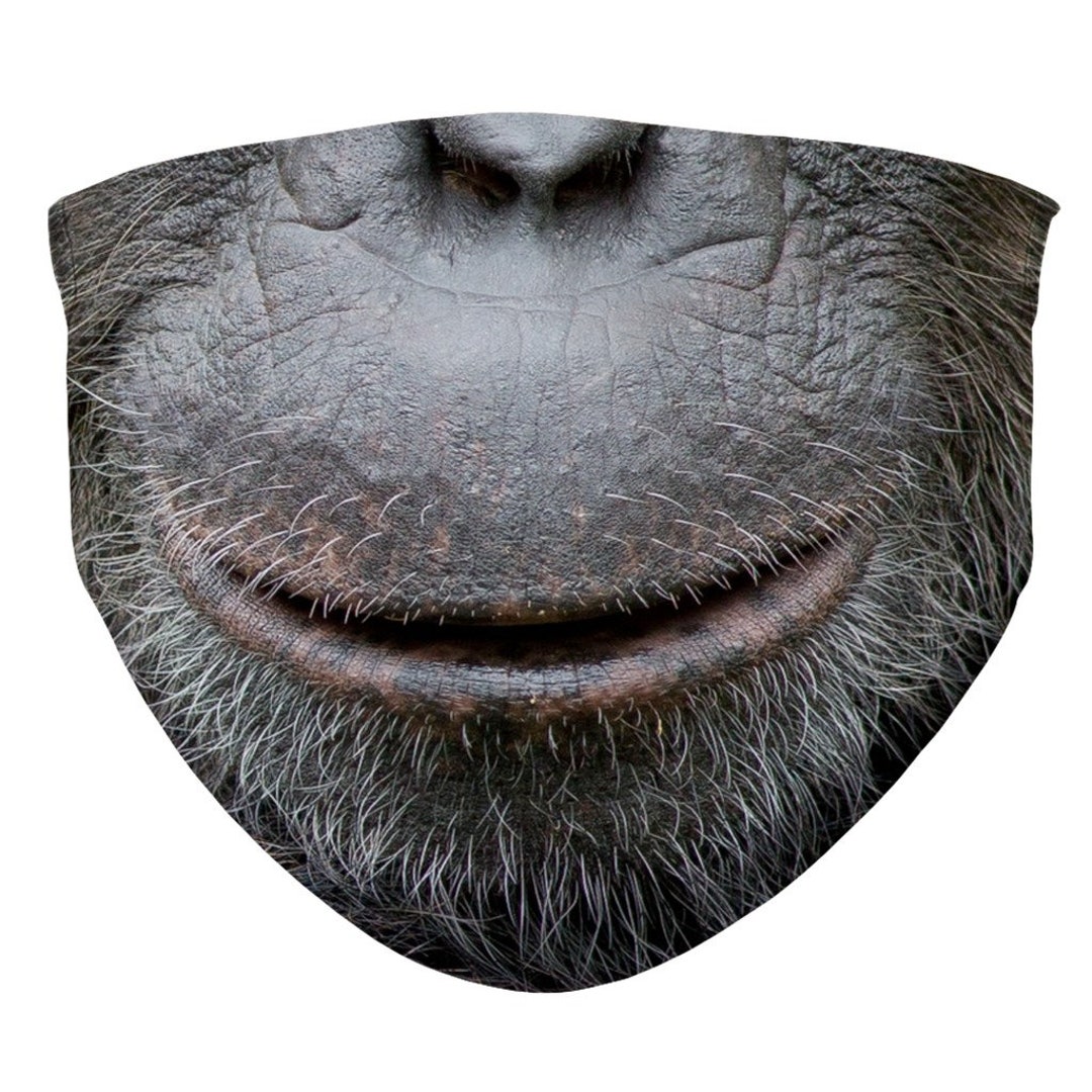 Chimp Face Monkey Chimpanzee Jungle Wild Animal Africa Zoo Sublimation ...