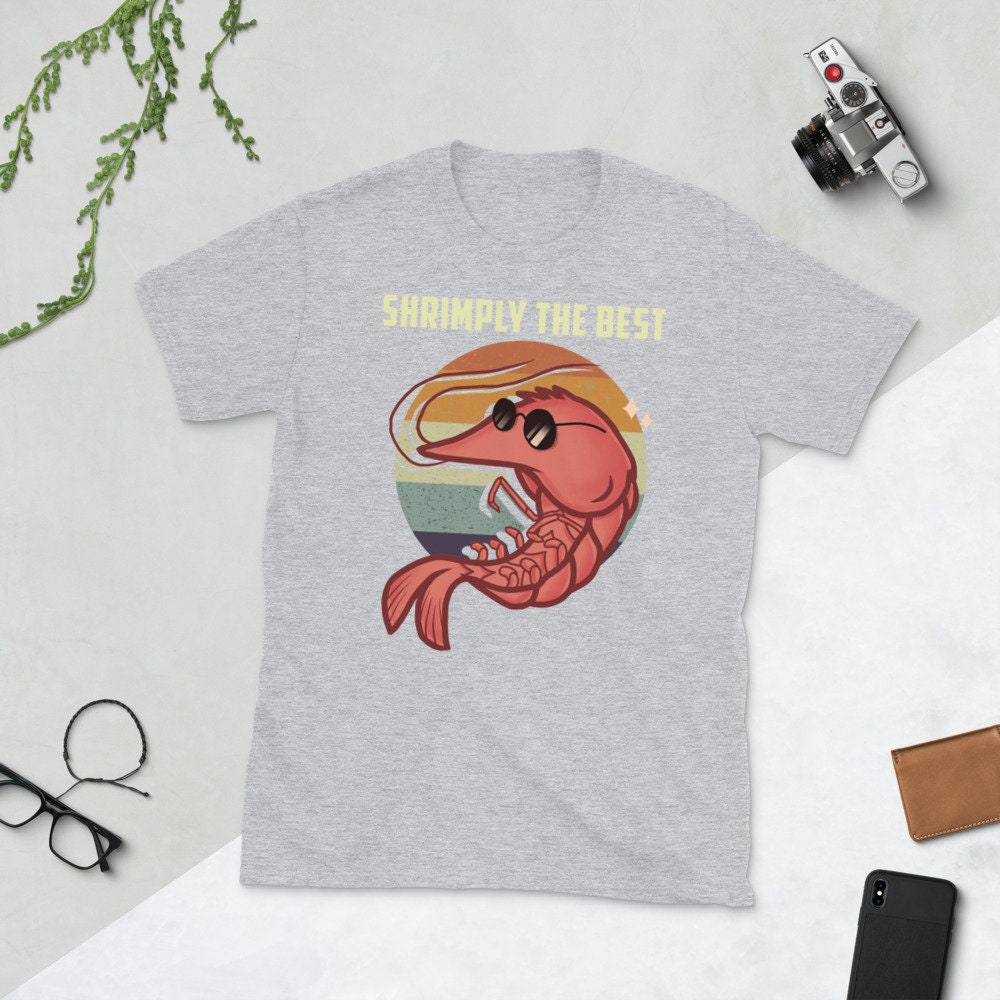 Shrimping Shirt Shrimply the Best Funny Shrimp Catcher - Etsy