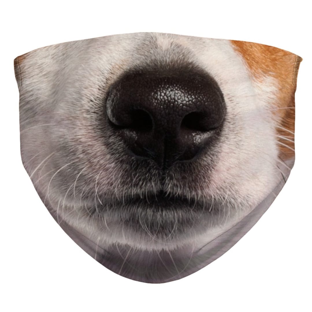 Jack Russell Face Mask Jack Russell Terrier Dogs Dog Lover Sublimation ...