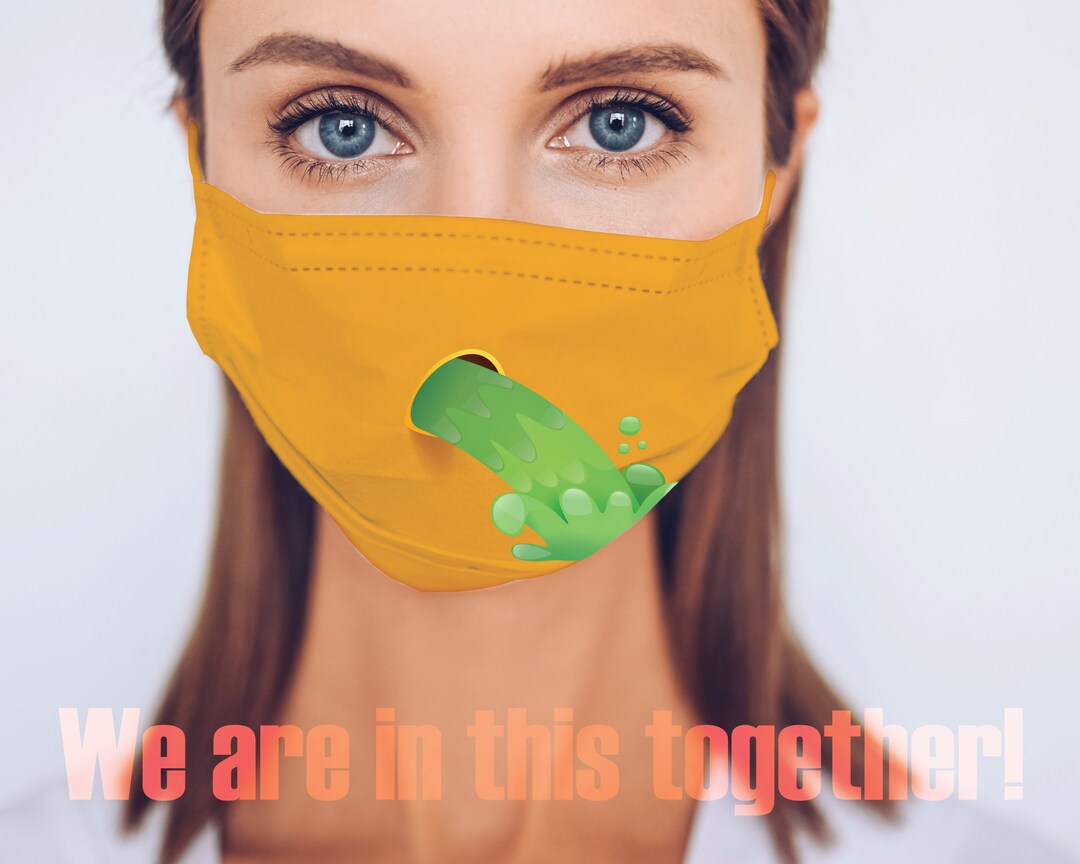 Vomit Emoji Puke Barfing Emoticon Funny Yellow Emojis Sublimation Face ...