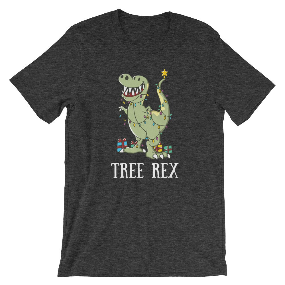Tree Rex T-shirt Funny Tyrannosaurus Dinosaur T-rex Christmas | Etsy