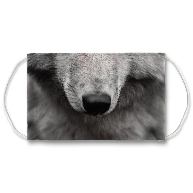 Wolf Face Mask - Etsy