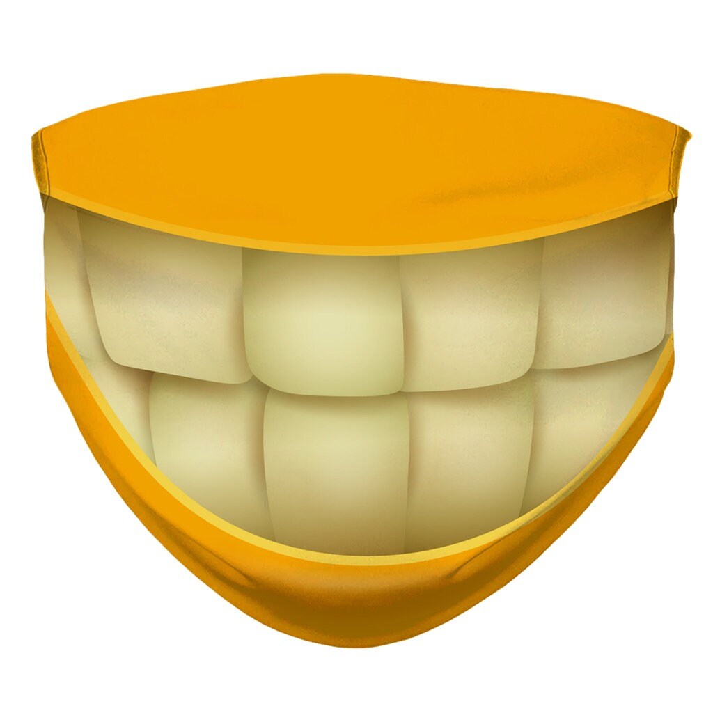 Emoji Showing Teeth Tooth Smile Emoticon Funny Yellow - Etsy