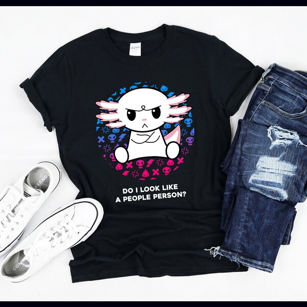 Emo Axolotl - Etsy