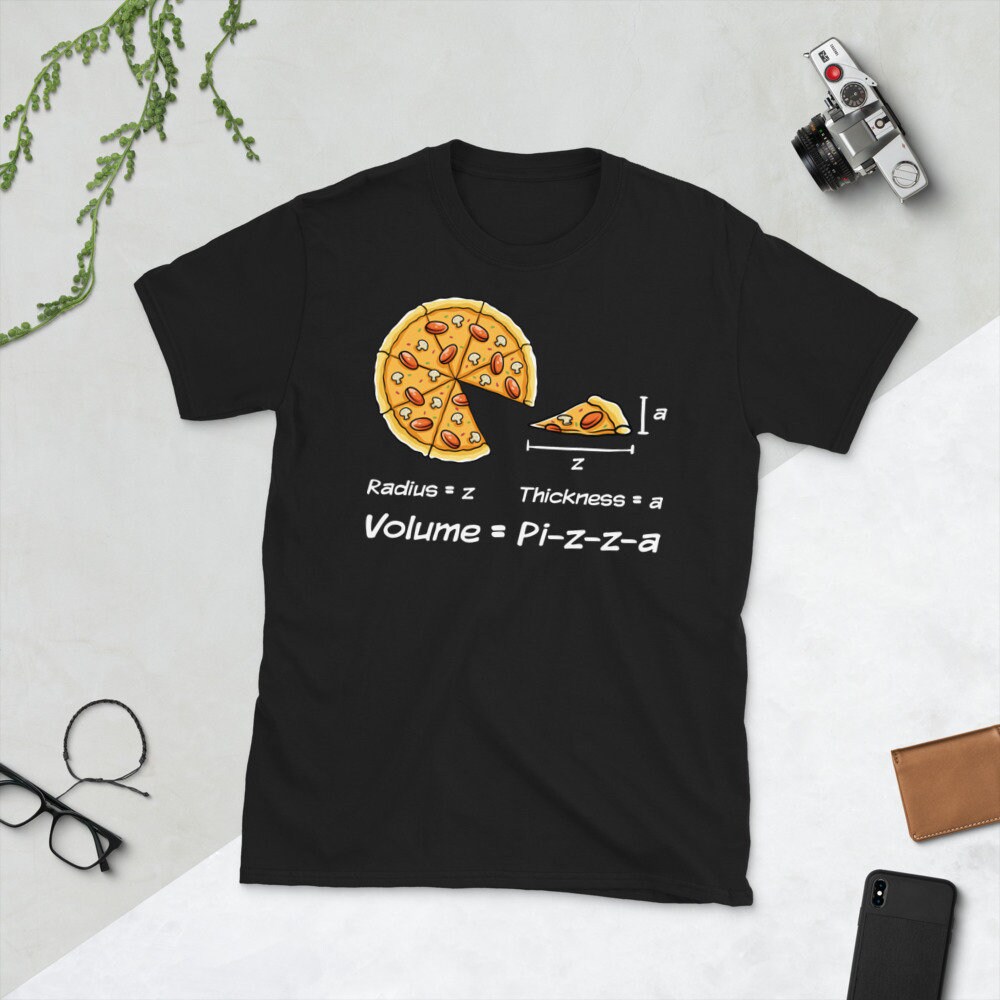 Pizza Math Radius Equals Z Thickness Equals Volume and Pizza - Etsy