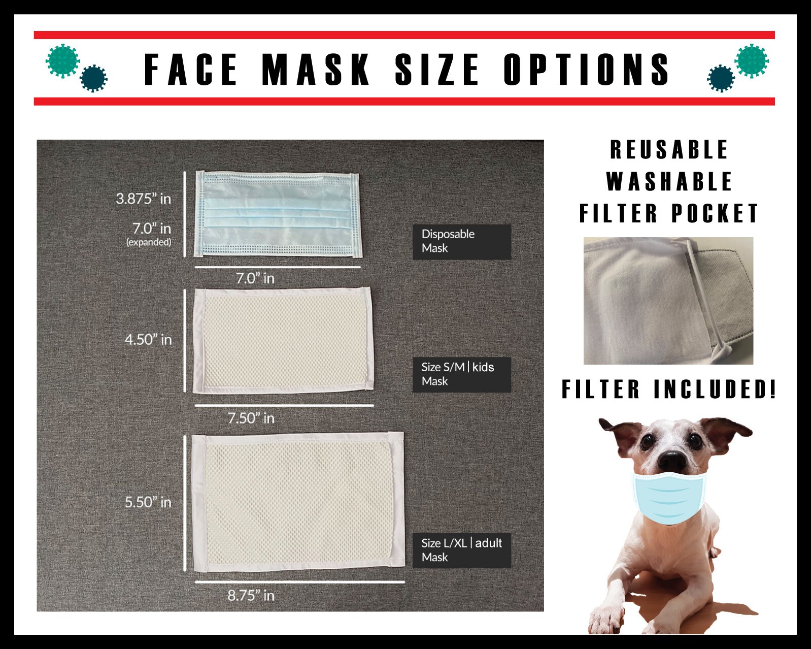 Jack Russell Face Mask Jack Russell Terrier Dogs Dog - Etsy