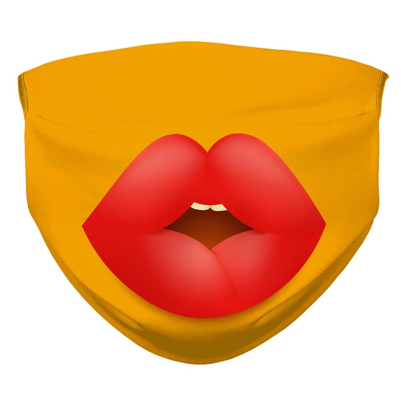 Kiss Emoji Kissing Red Lips Love Emoticon Funny | Etsy