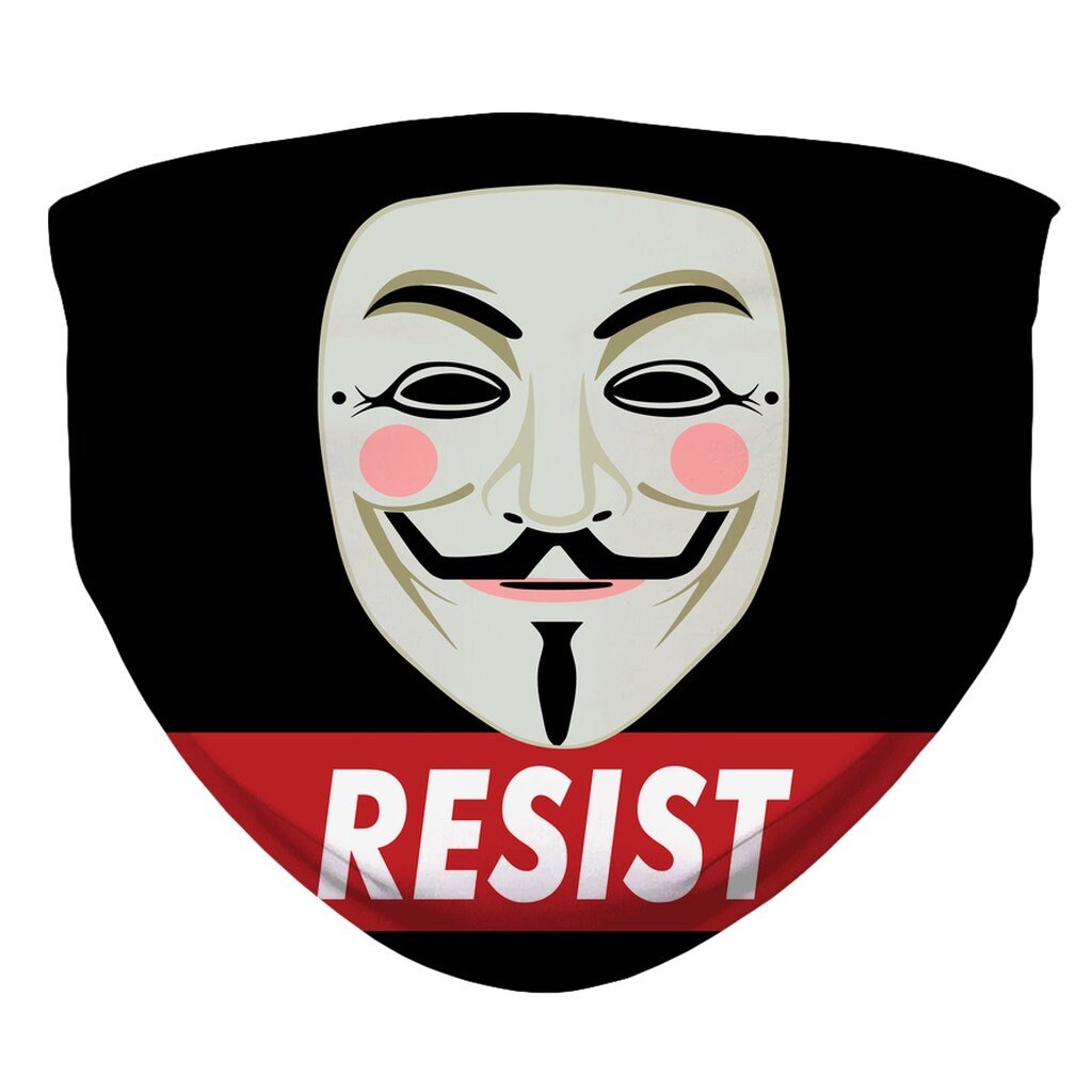 Guy Fawkes Resist Resistance Internet Meme - Etsy