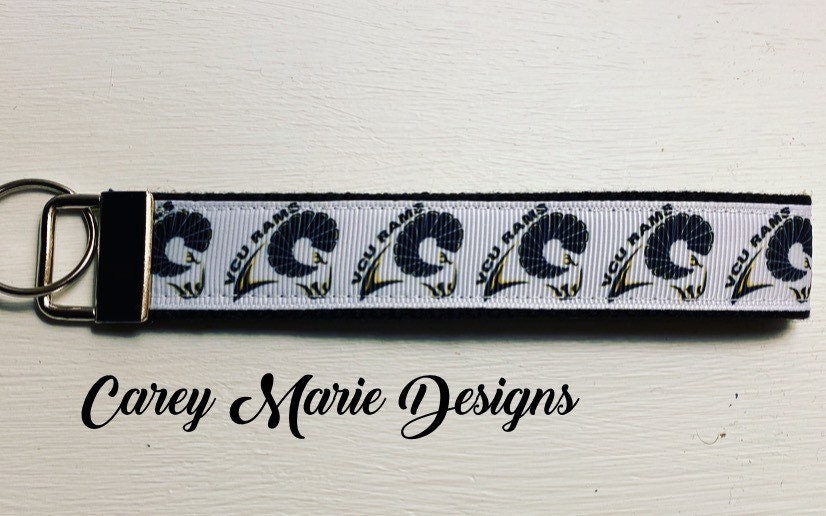 VCU Key Fob VCU Keychain Virginia Commonwealth University - Etsy