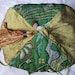 Tudor Animals Green Tapestry & Silk Drawstring Bag, Made to Order ...