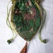Tudor Animals Green Tapestry & Silk Drawstring Bag, Made to Order ...