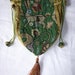 Tudor Animals Green Tapestry & Silk Drawstring Bag, Made to Order ...