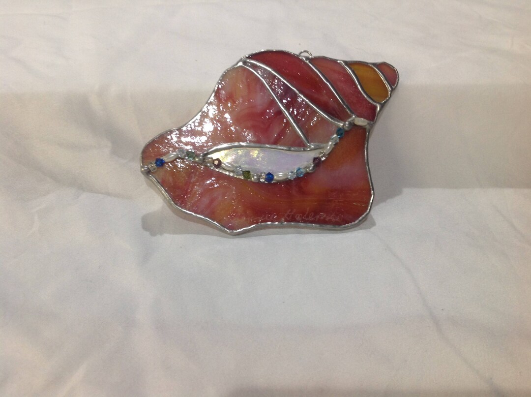 Stained Glass Seashell - Etsy