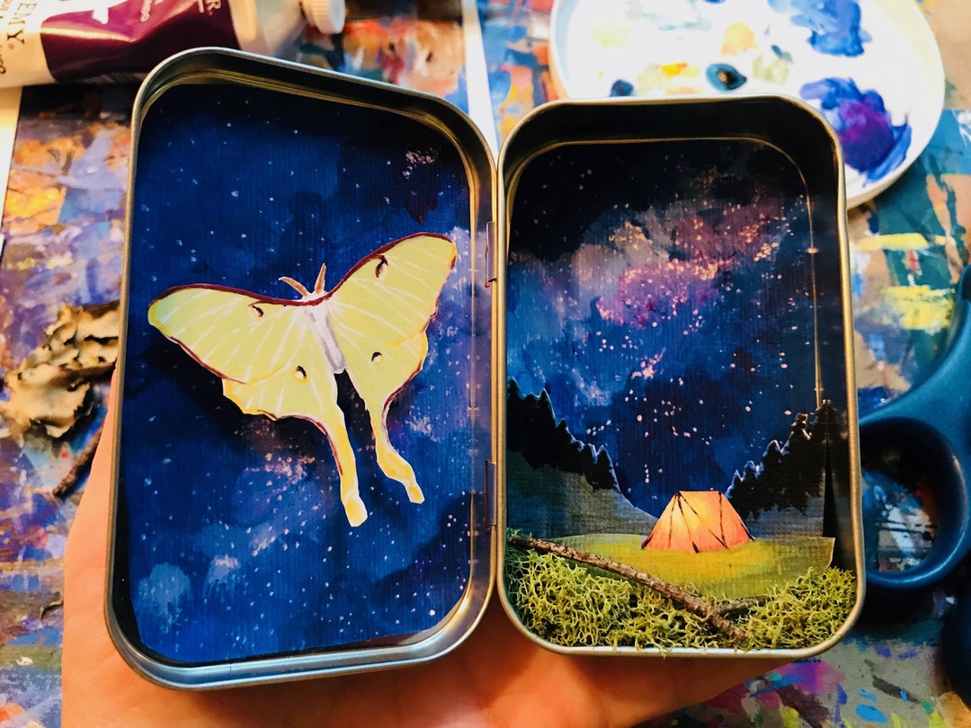 Night Sky Tin - Lovers of the Night - Etsy
