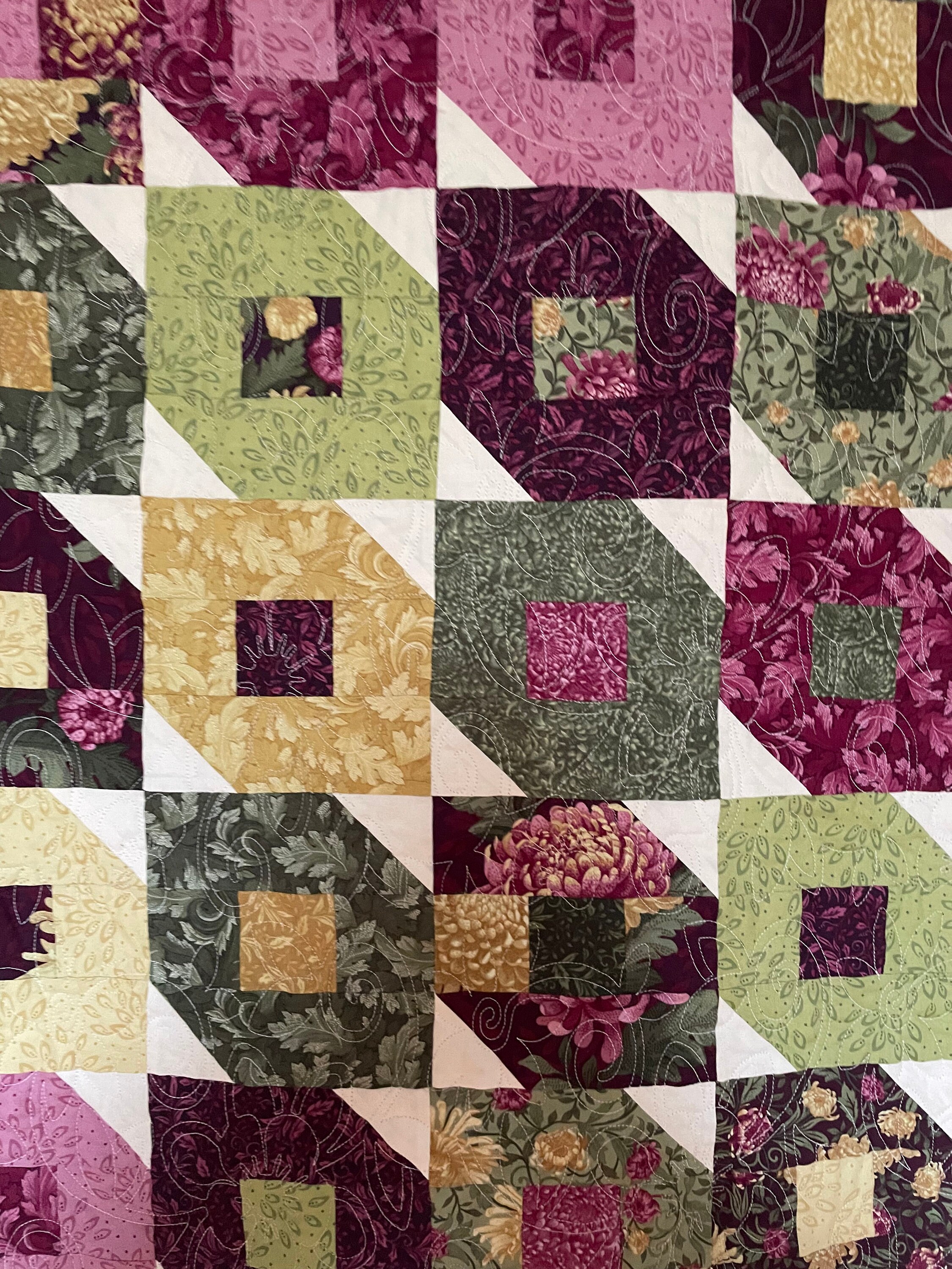 Floral Blossom Quilts, Quilts for Sale, Handmade Quilts, Lap Quilts ...