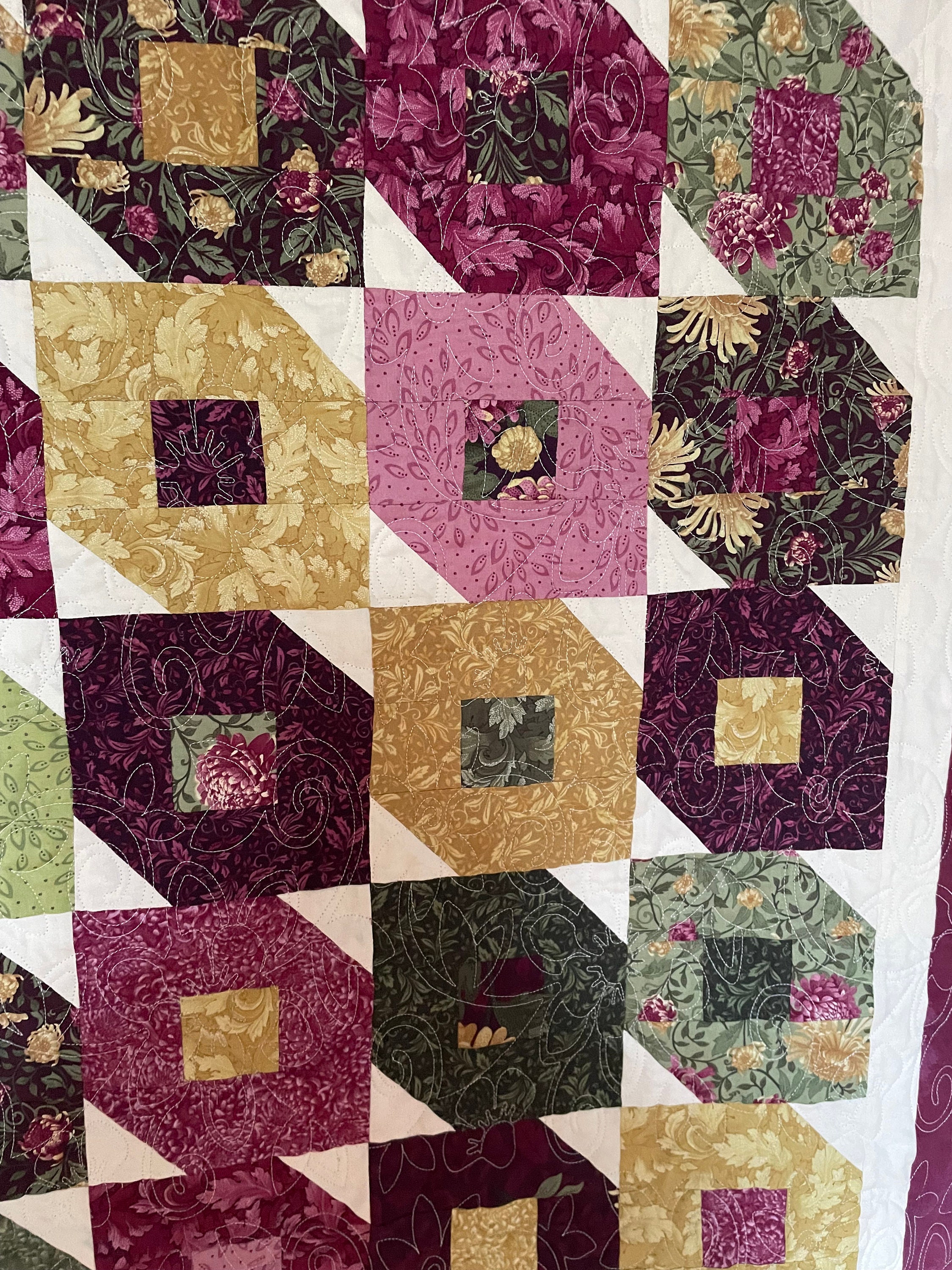 Floral Blossom Quilts, Quilts for Sale, Handmade Quilts, Lap Quilts ...