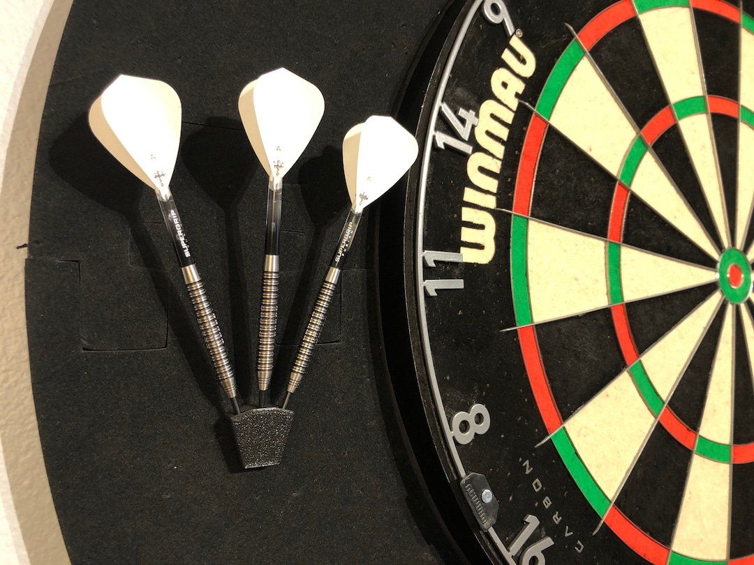 Dart Holder for Surround (2 Pack) | Dart Shelf | Dart Rack | Dart ...