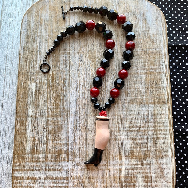 Creepy Necklace Etsy