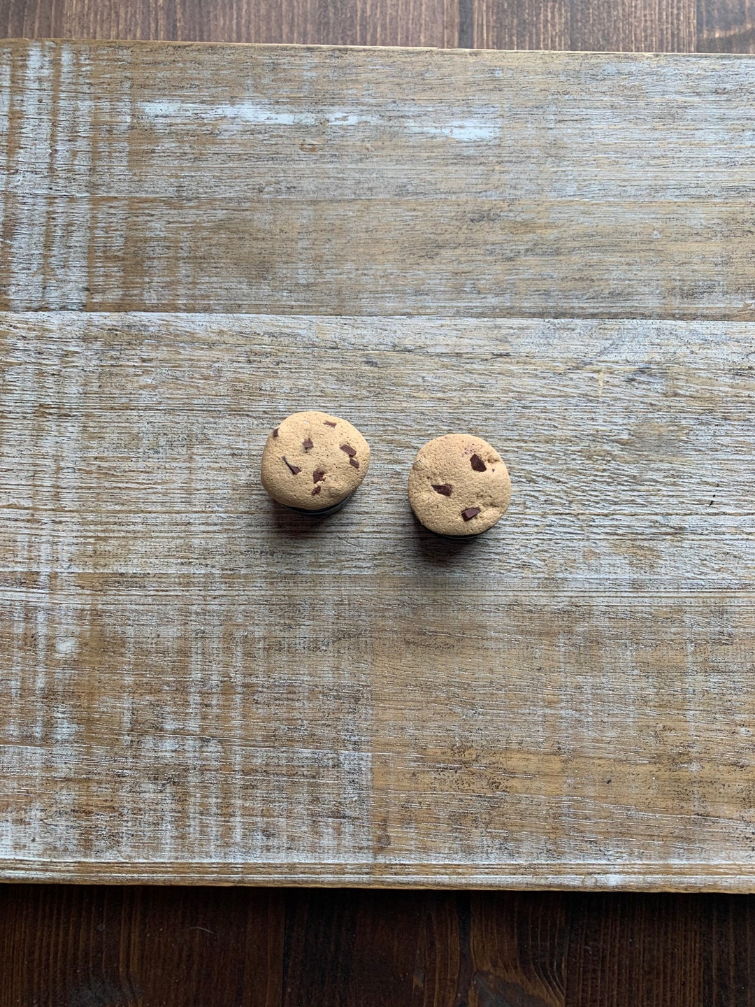 Chocolate Chip 21.5mm Cookie Plugs Chocolate Chip Cookie Gauges Cookie ...