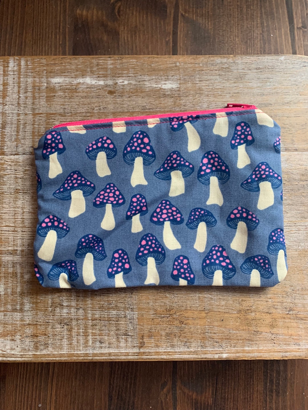 Mushroom Wallet Purse Cottagecore Keychain Bag Coin Purse Mushrooms ...