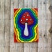 Trippy Rainbow Mushroom Painting Acrylic Painting Trippy Painting Paint ...