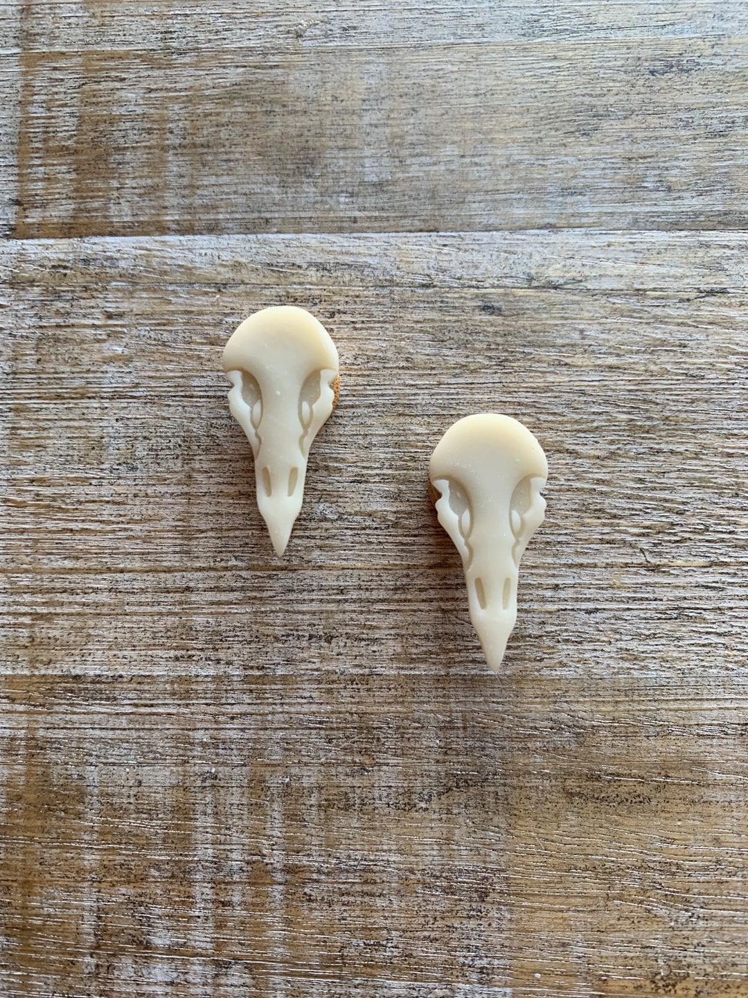 Raven Skull 11.9mm Gothic Plugs Halloween Gauges Skull Plugs Crow ...