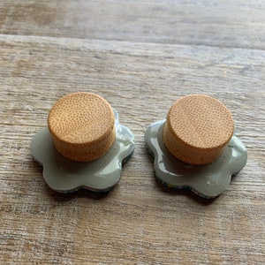 Daisy Plugs Clay Flower Gauges Flower Power Plugs Daisy Gauges 20.2mm ...